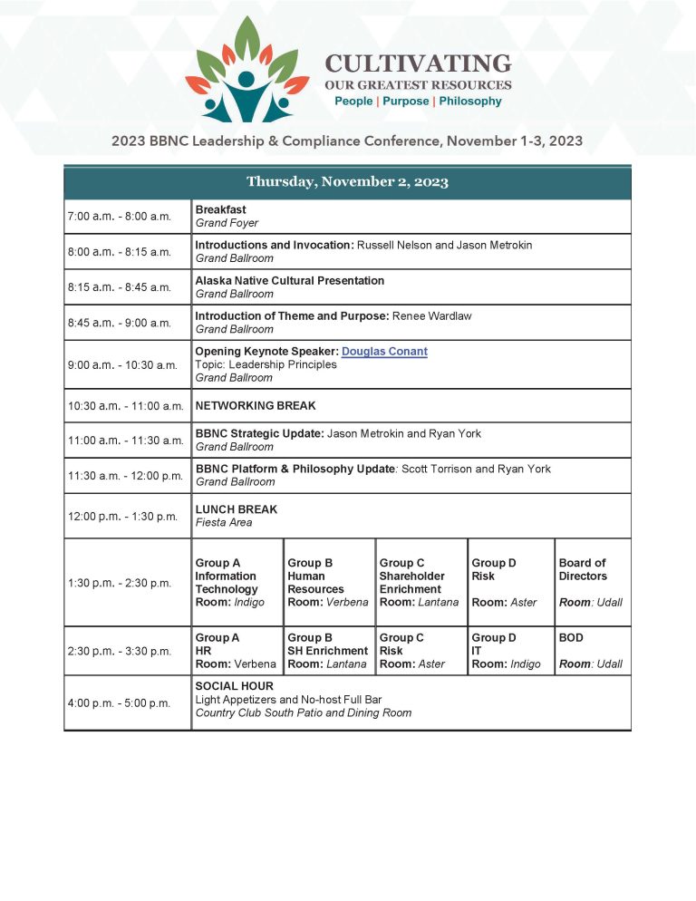 2023 Leadership & Compliance Conference – Operating with Integrity